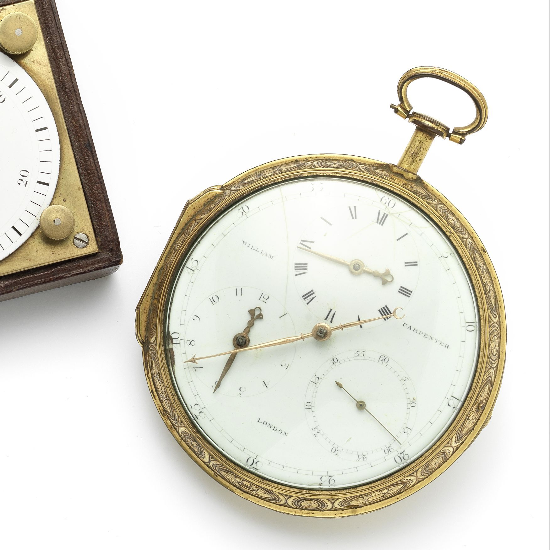 Bonhams : William Carpenter. A large late 18th century gilt metal open ...