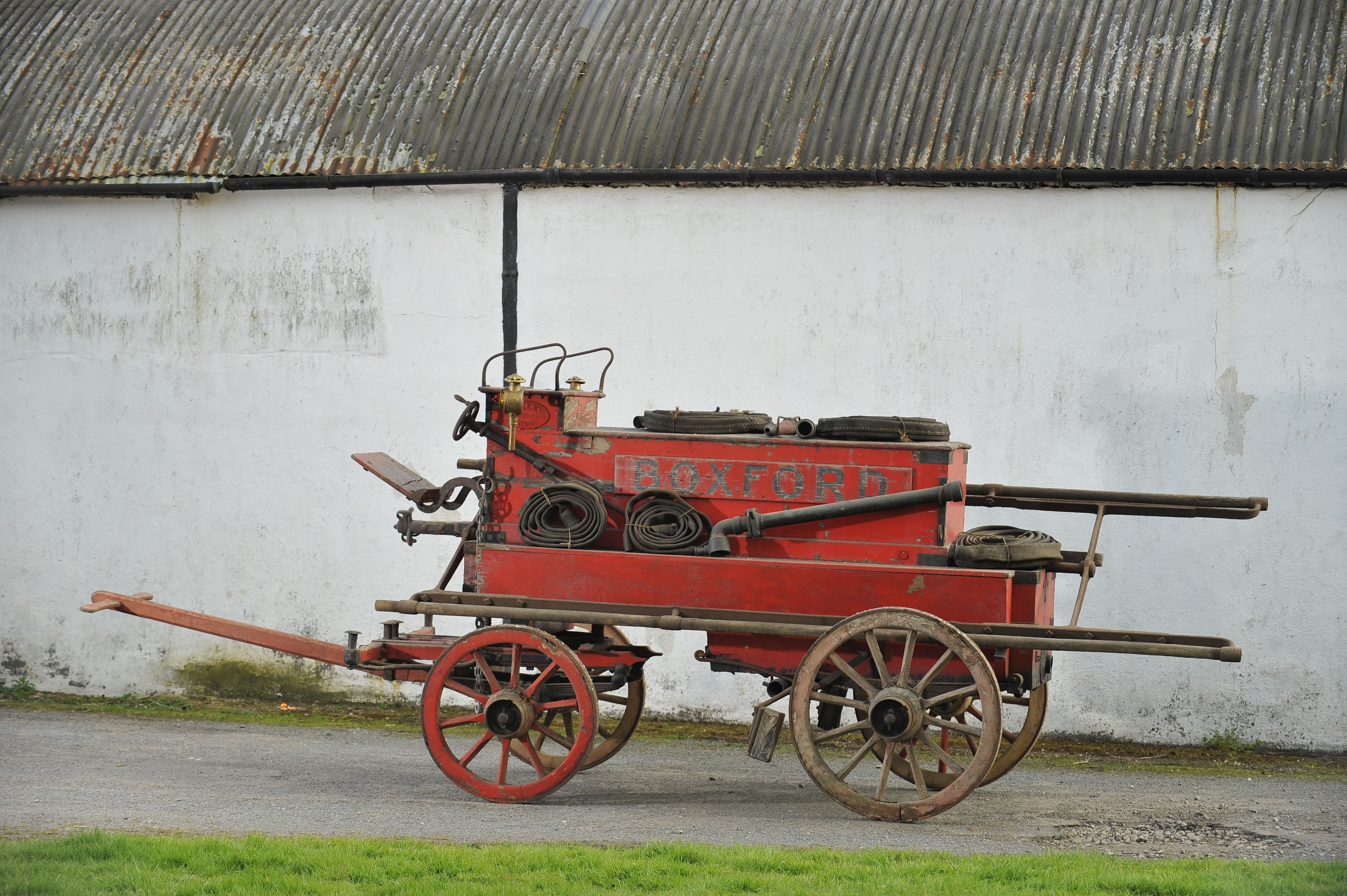Bonhams Cars : 1840s Tilley Horsedrawn Manual Fire Pump