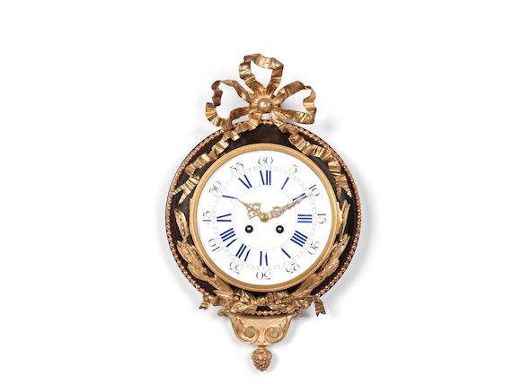 Bonhams : A late 19th century French patinated and gilt bronze wall ...