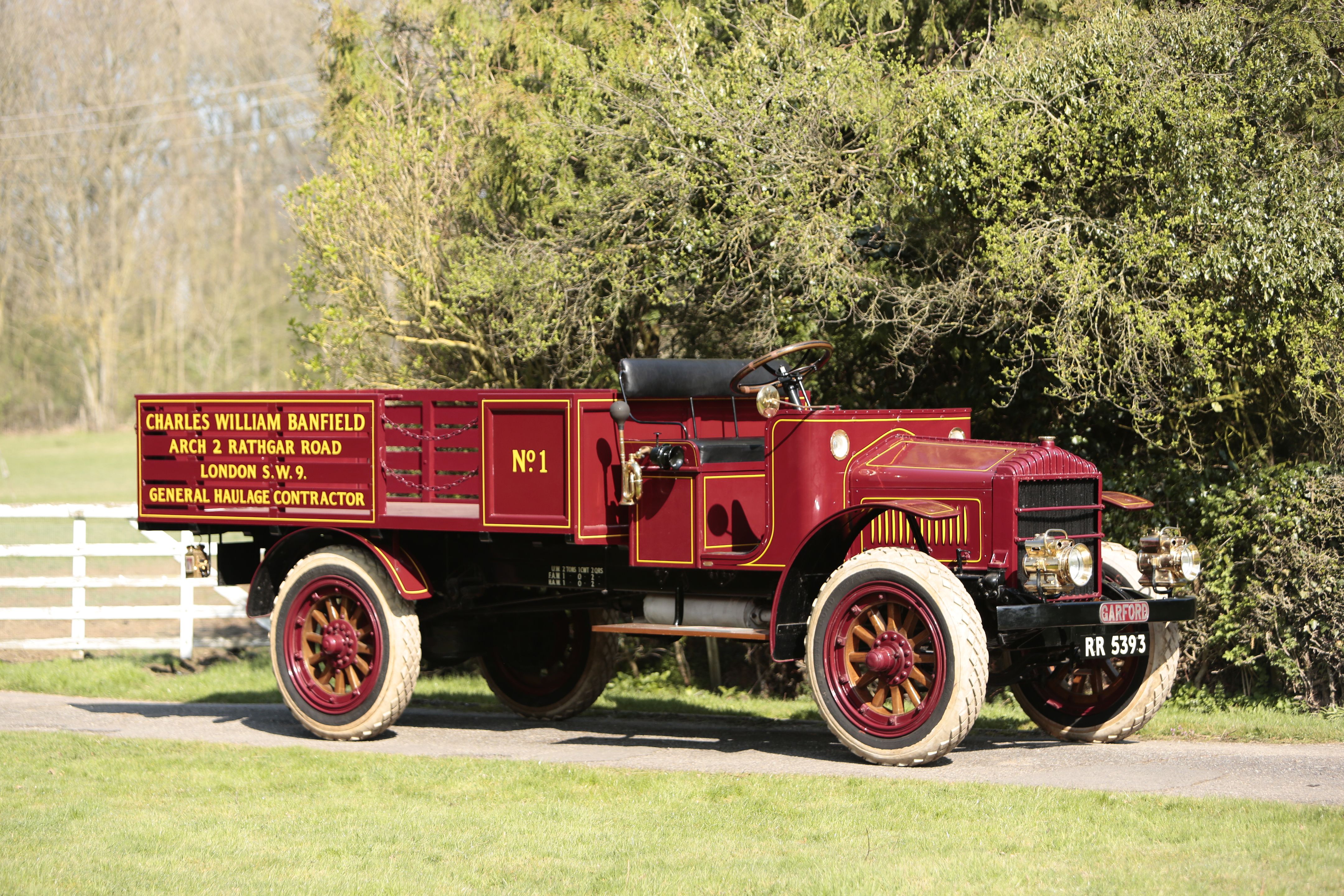 Bonhams Cars : 1919 Garford Model 25 Open Back Lorry Chassis no. 25770 ...