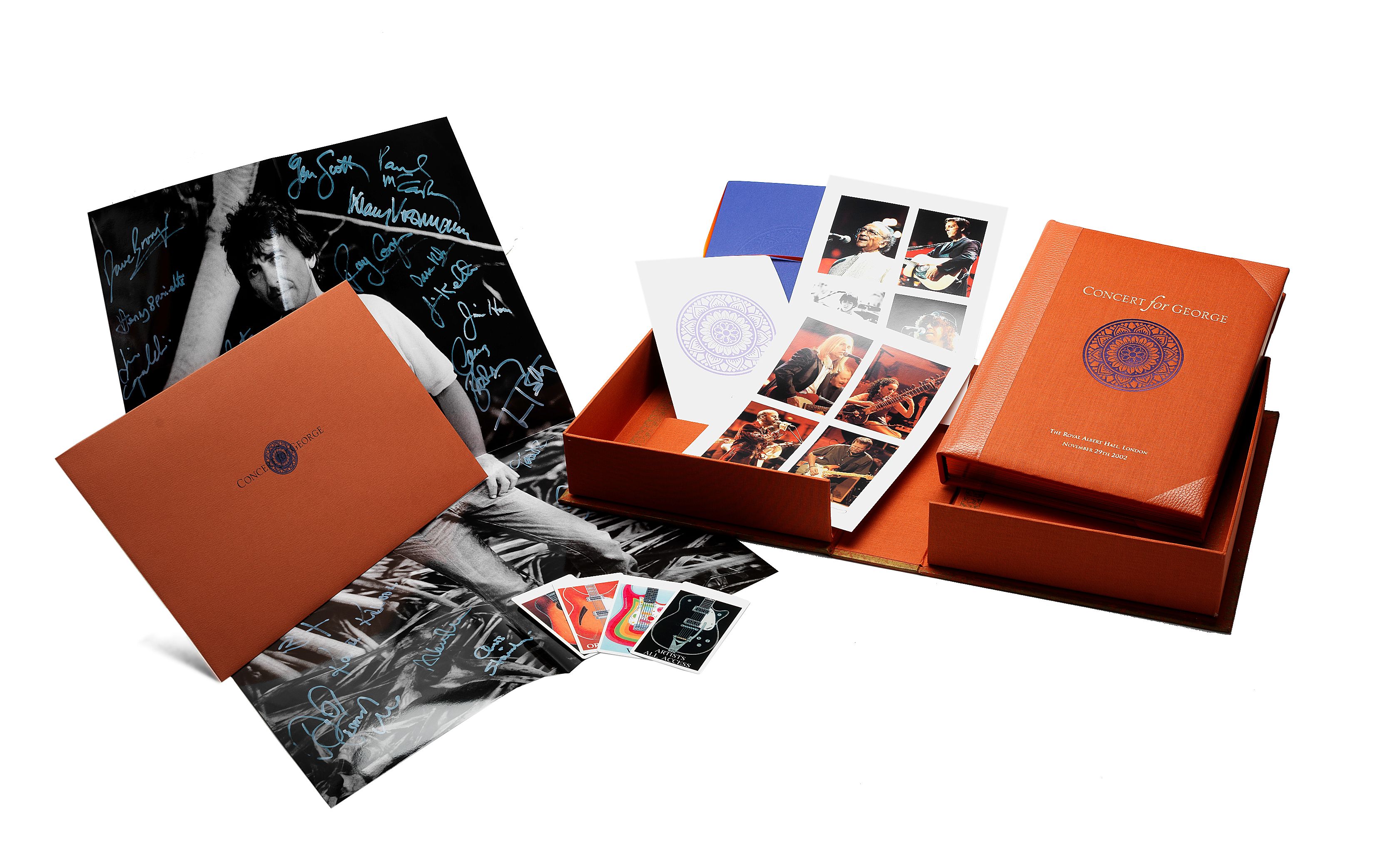 Bonhams : George Harrison 'Concert For George', Genesis Books,