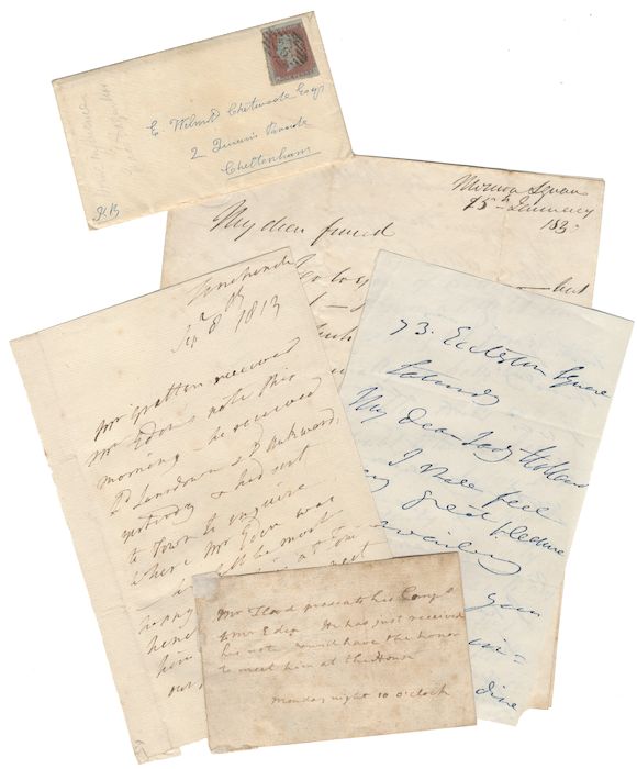 Bonhams : IRELAND Collection of autograph letters by Henry Grattan (in ...