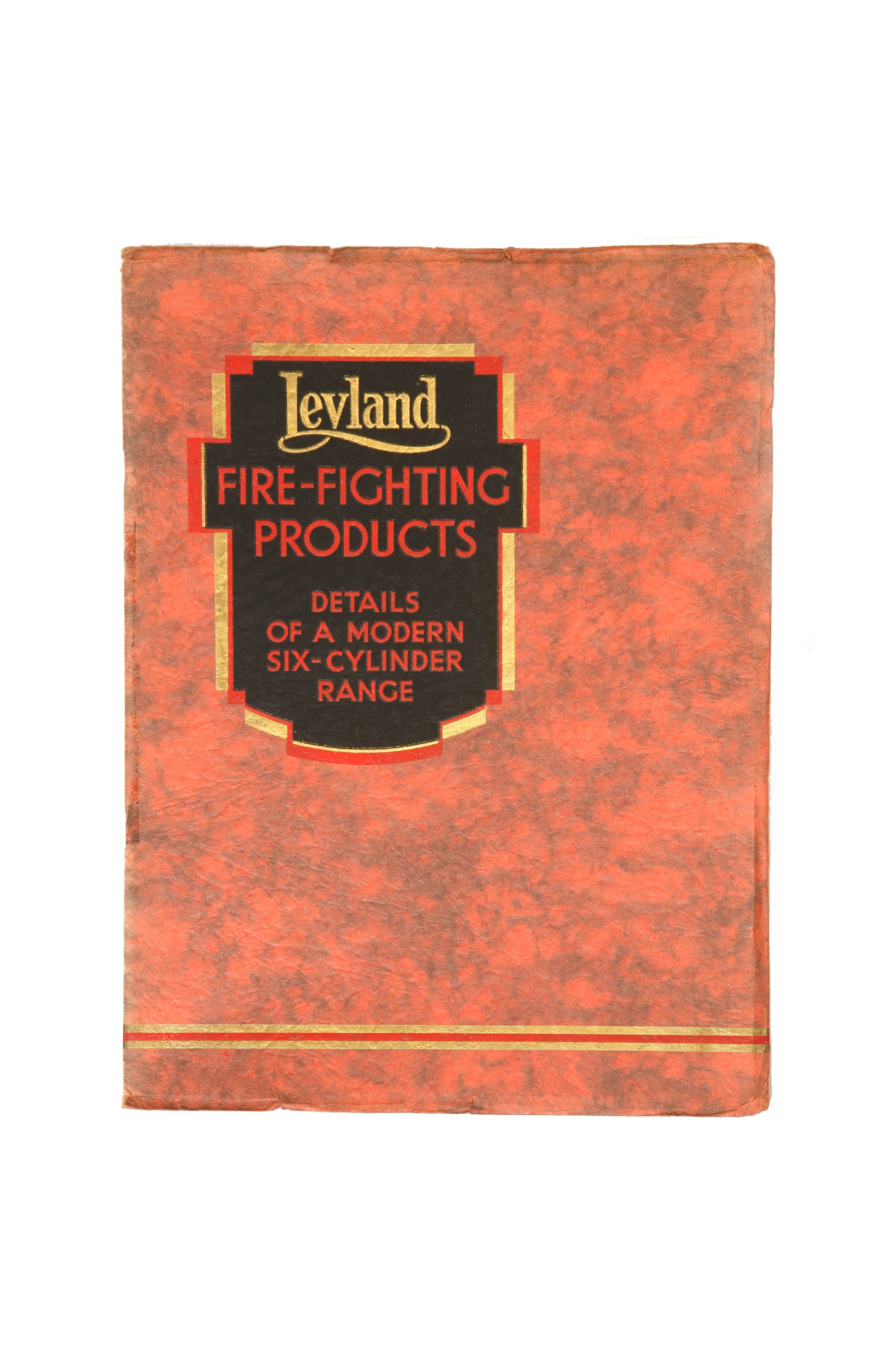 Bonhams Cars : A Leyland Fire-Fighting Products catalogue,