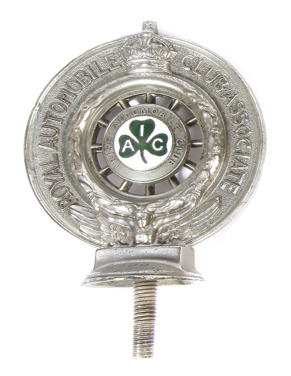 Bonhams Cars : An RAC Associate Member's badge,