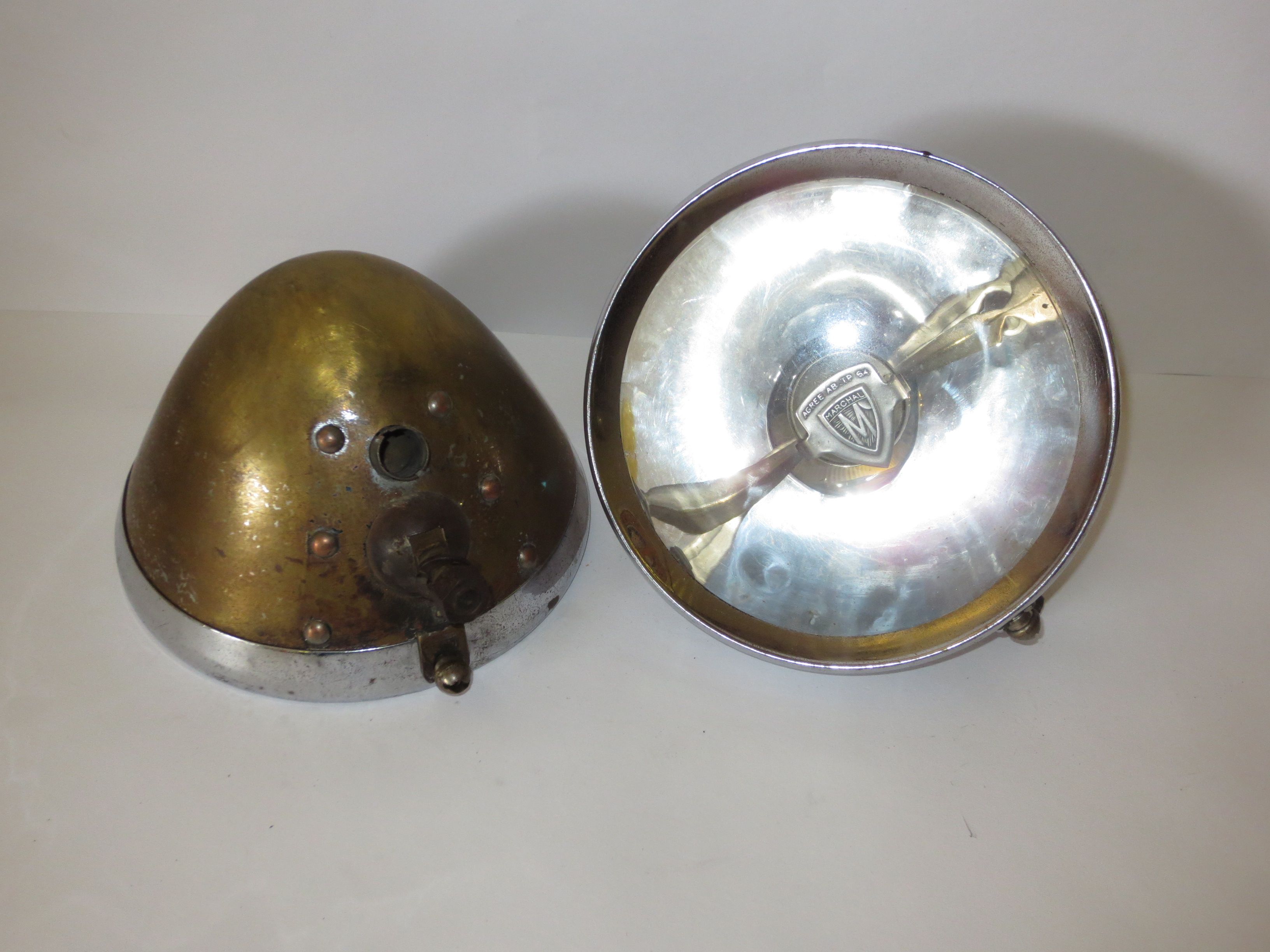 Bonhams Cars : A pair of Marchal Type 64 electric head lamps, French,
