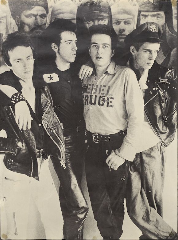 Bonhams : The Clash: A promotional poster for 'Give Em Enough Rope',