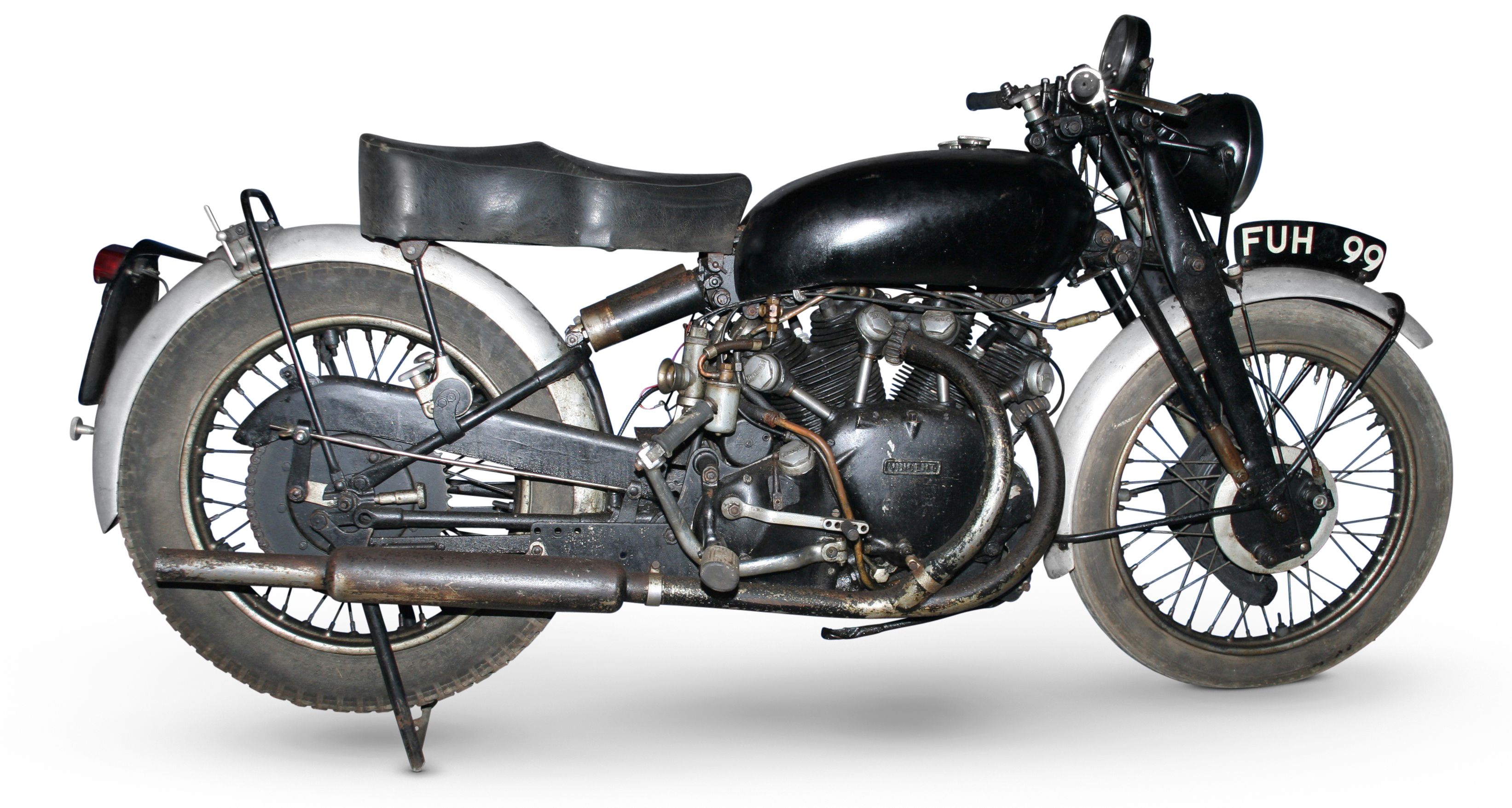 Bonhams Cars : 1951 Vincent 998cc Black Shadow Frame no. RC/8948B/C ...