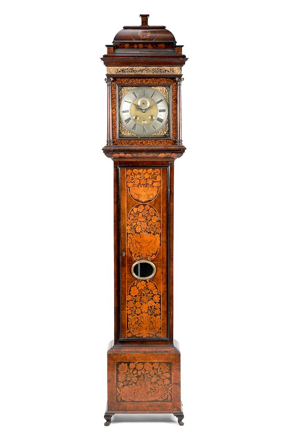 Bonhams : A rare late 17th century Scottish walnut and marquetry ...