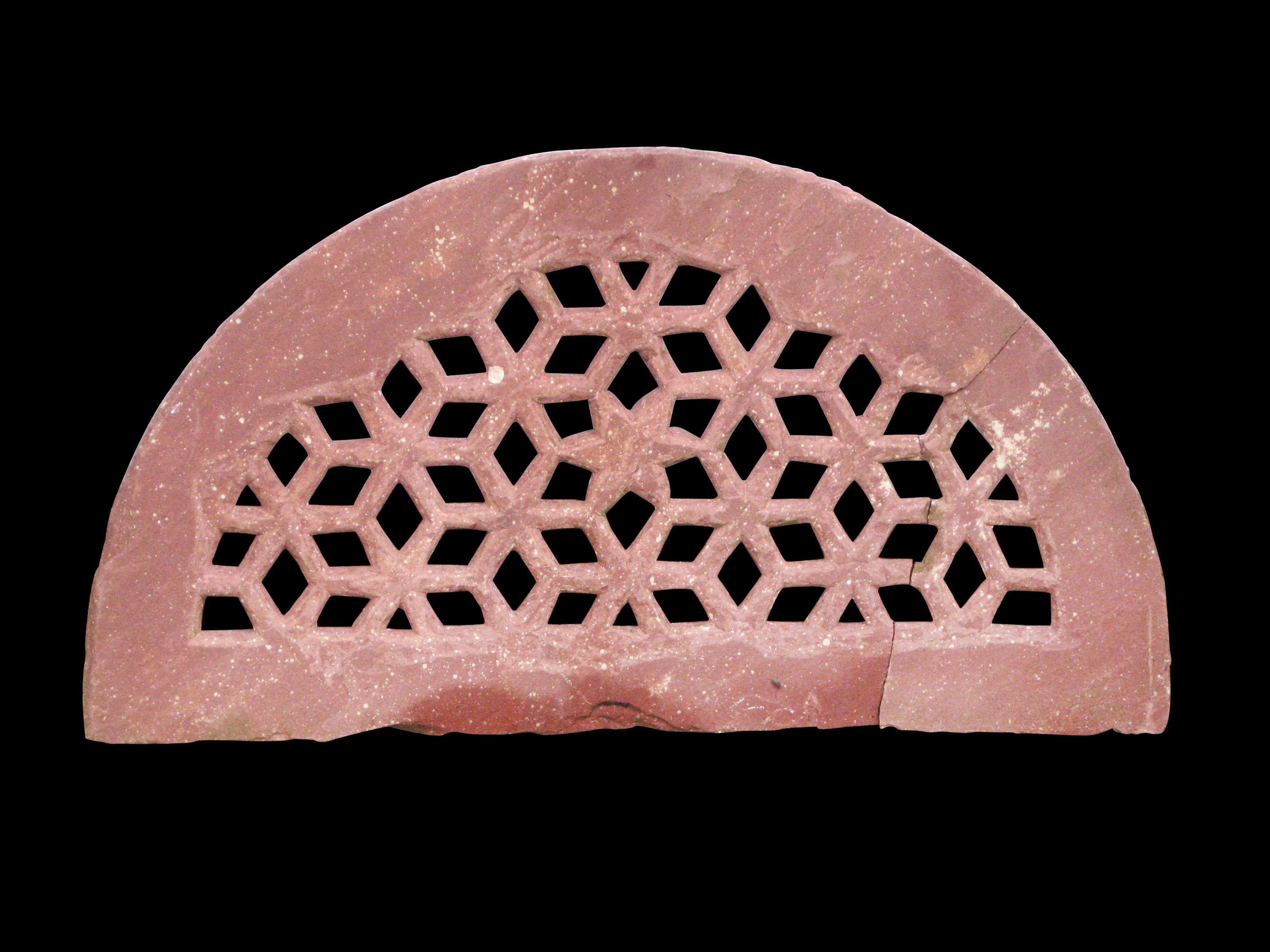 Bonhams : Four Mughal sandstone Architectural Jali Screens India, 17th ...