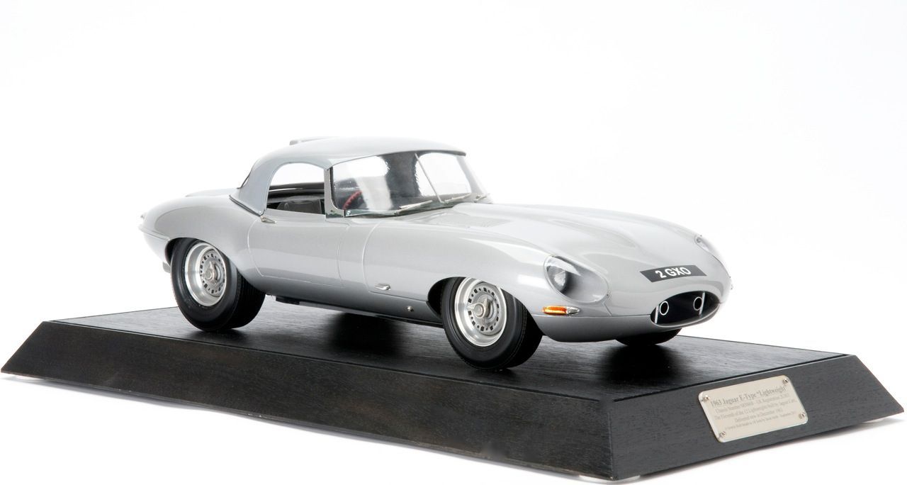 Bonhams Cars : A 1:8 scale model Jaguar E-Type 'Lightweight' by Javan ...
