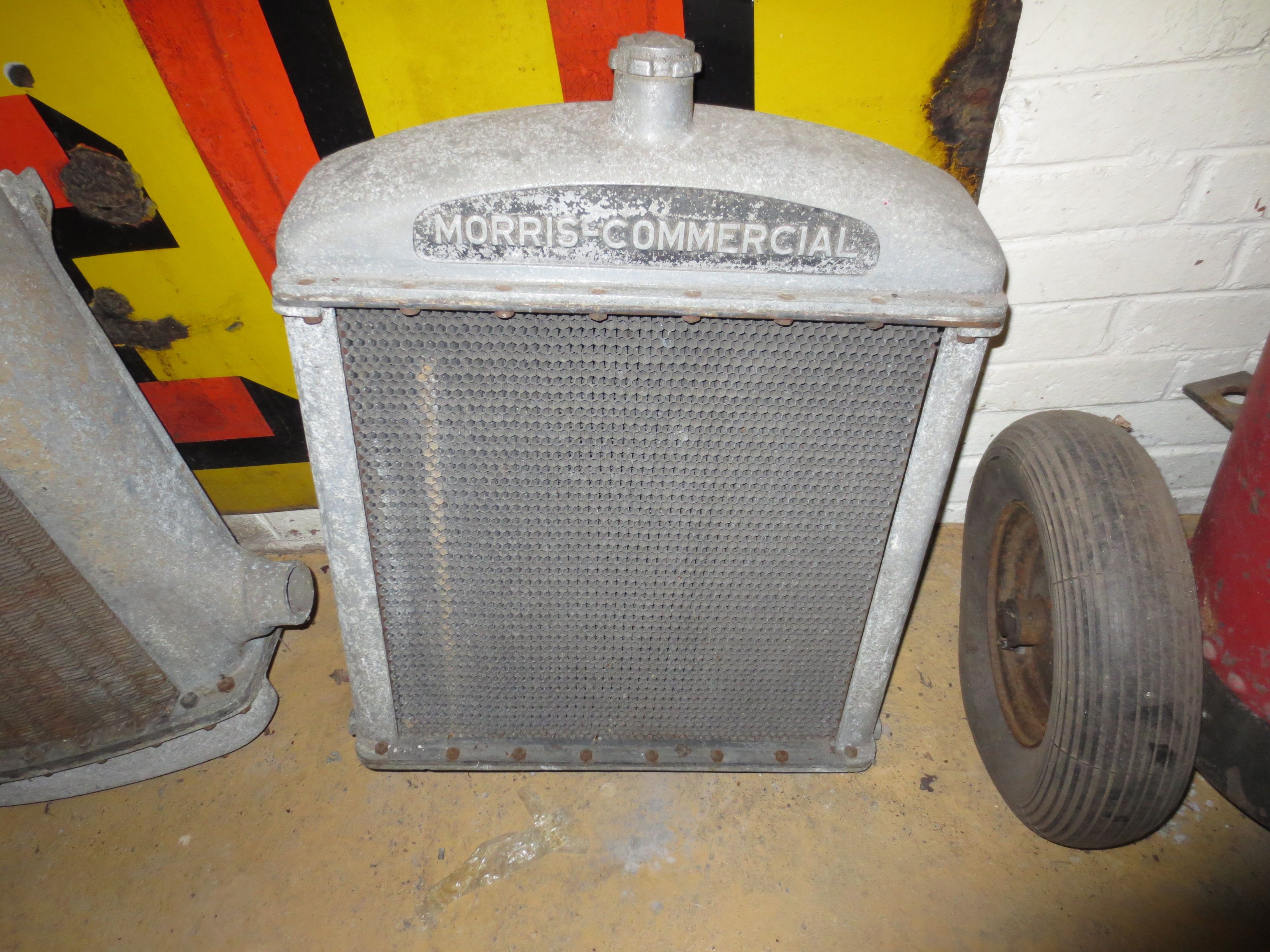 Bonhams Cars : A Morris-Commercial vehicle radiator,
