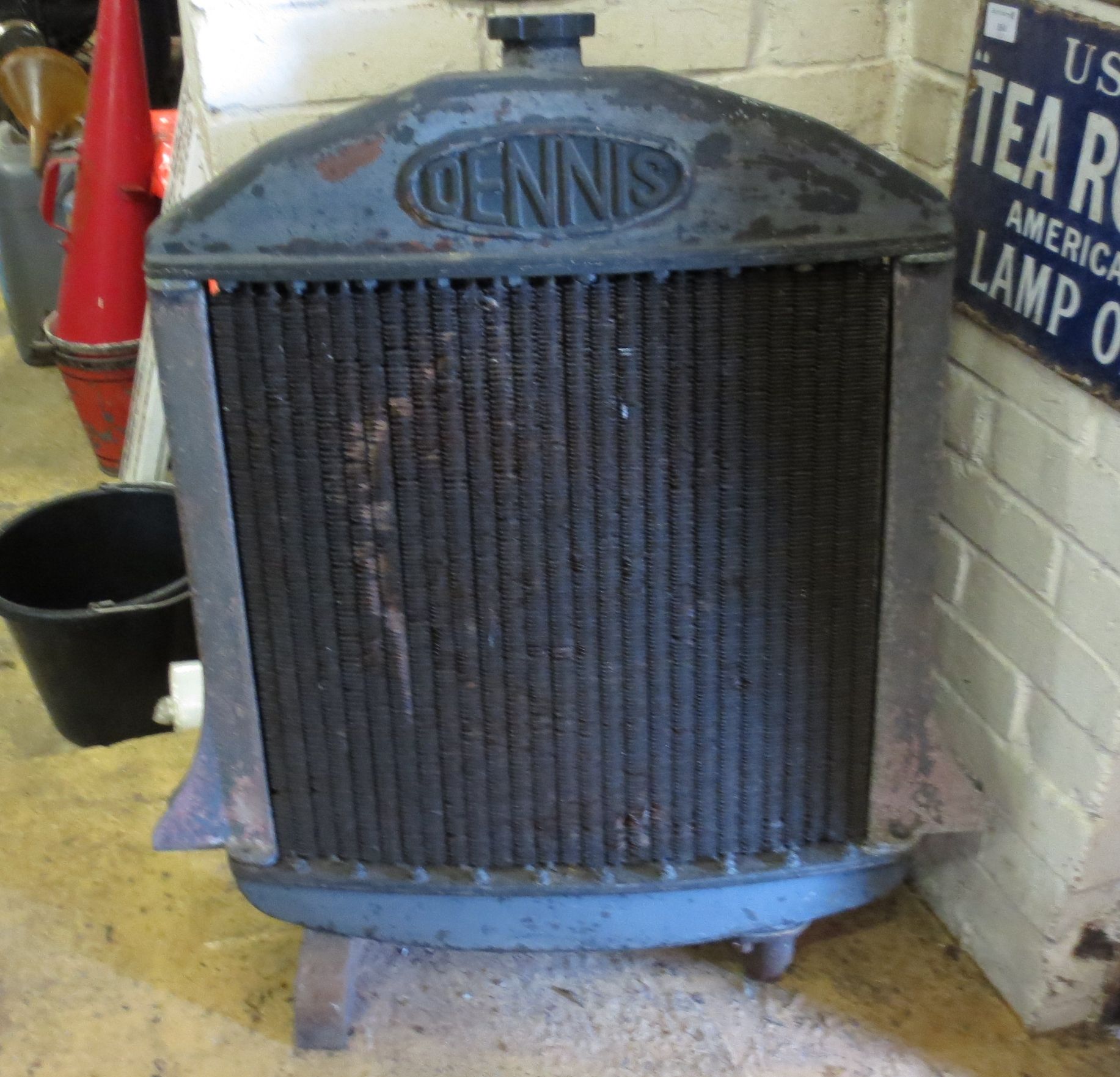 Bonhams Cars : A Dennis radiator,