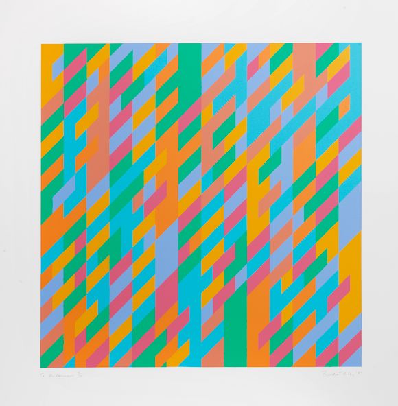 Bonhams : Bridget Riley (British, born 1931) To Midsummer Screenprint ...