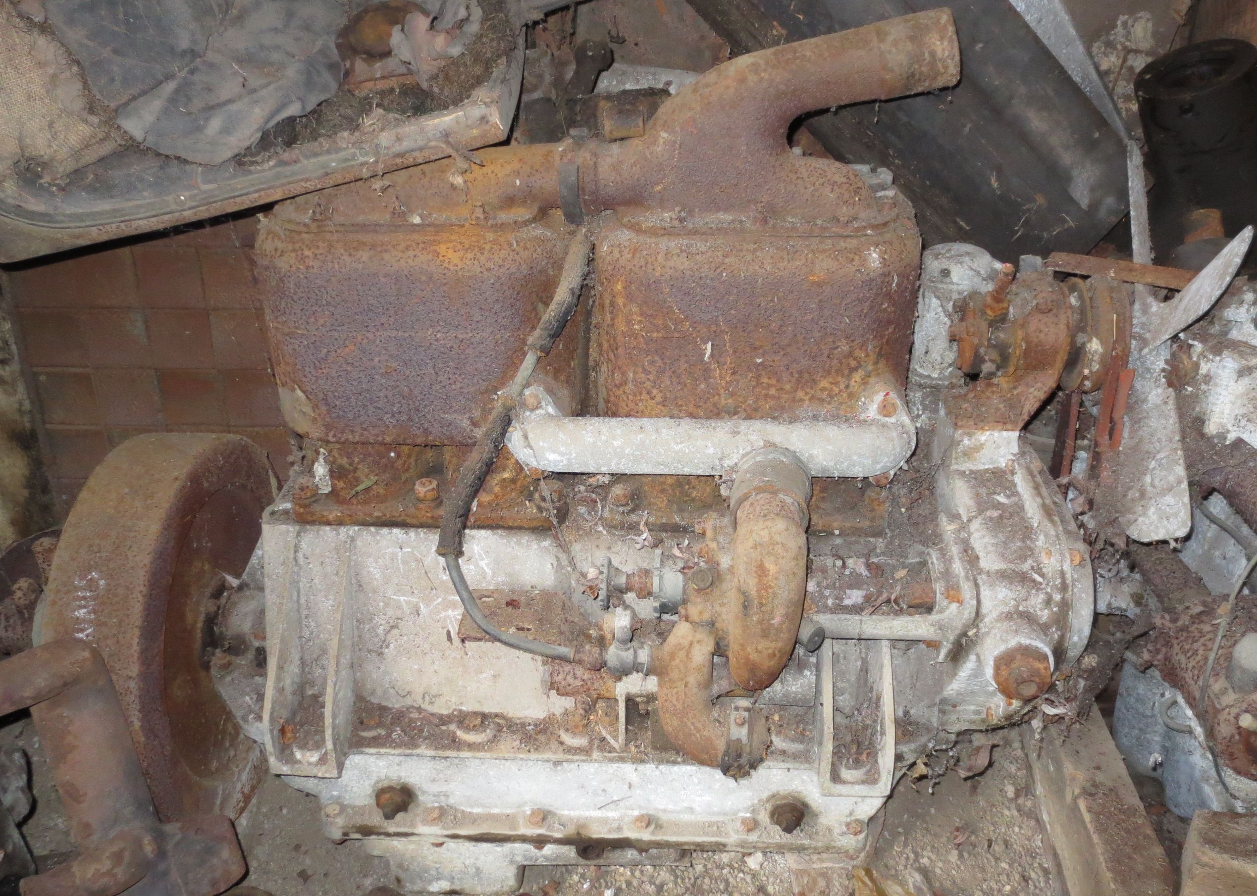 Bonhams Cars : A Tyler Tiger engine, 1920s,