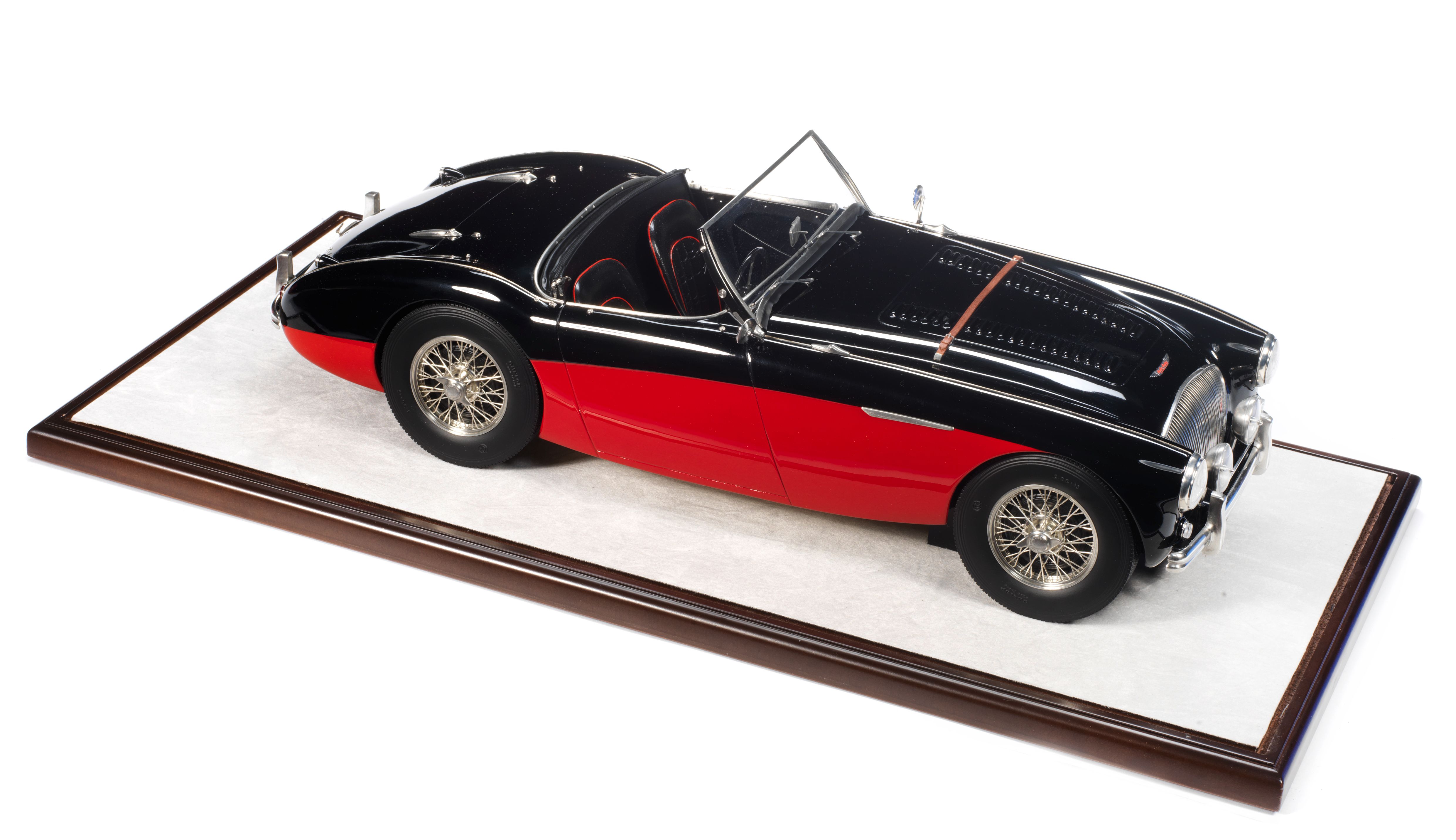 Bonhams Cars : A fine scratchbuilt 1:8 scale model of an Austin Healey ...