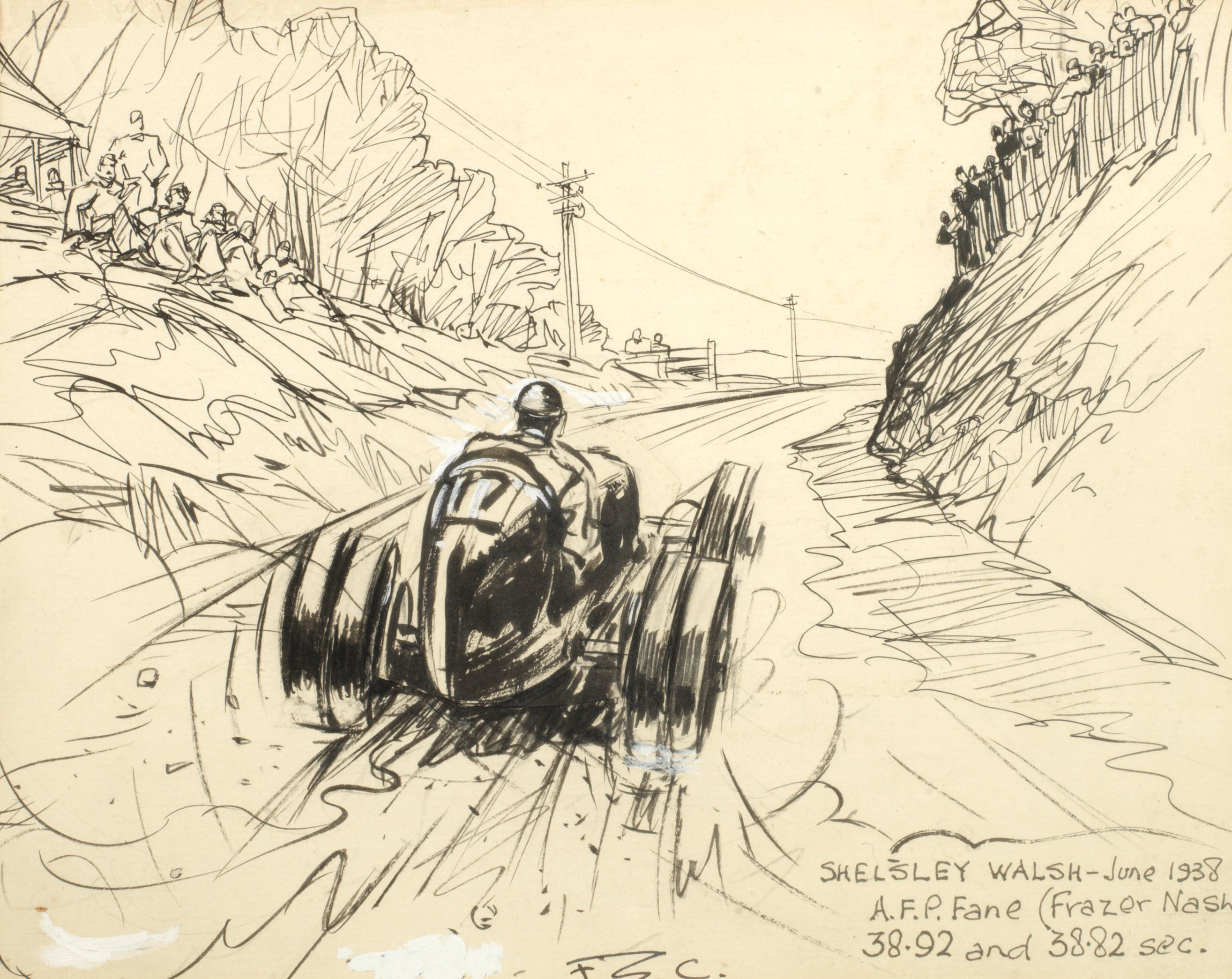 Bonhams Cars : Frederick Gordon Crosby (1885-1943); 'Shelsley Walsh ...