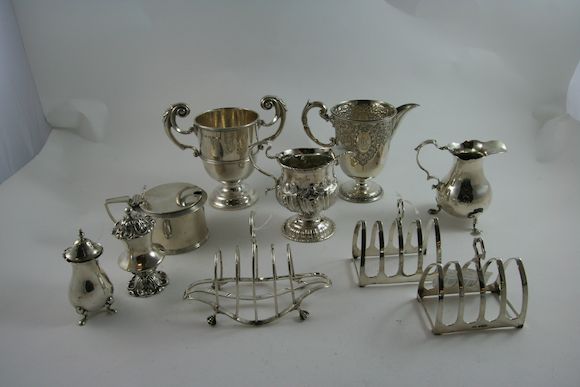 Bonhams : A silver two-handled trophy cup by The Alexander Clark ...