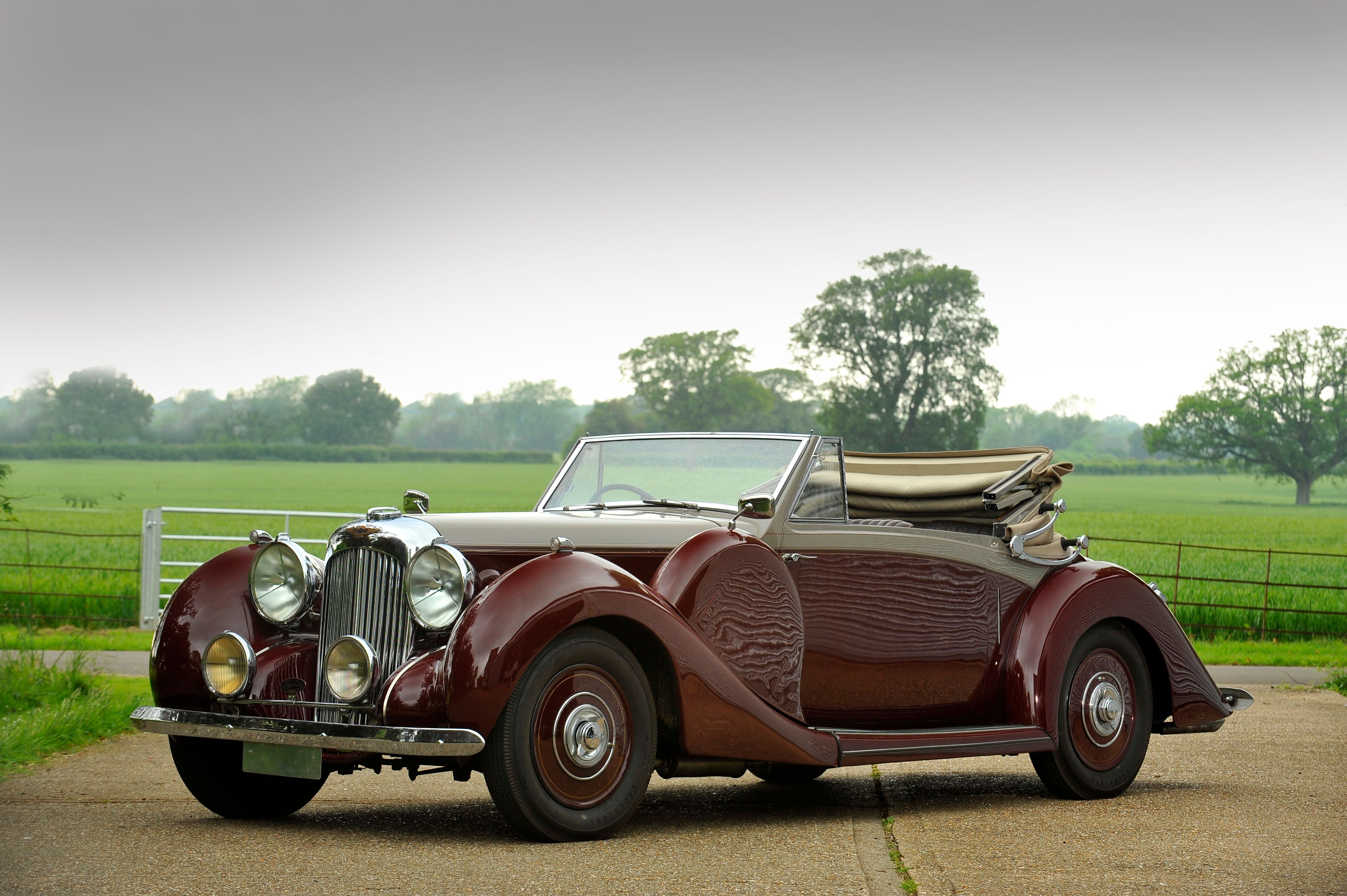 Bonhams Cars : 1939 Lagonda V12 Drophead Coupé Chassis no. 14059 Engine no. 7541
