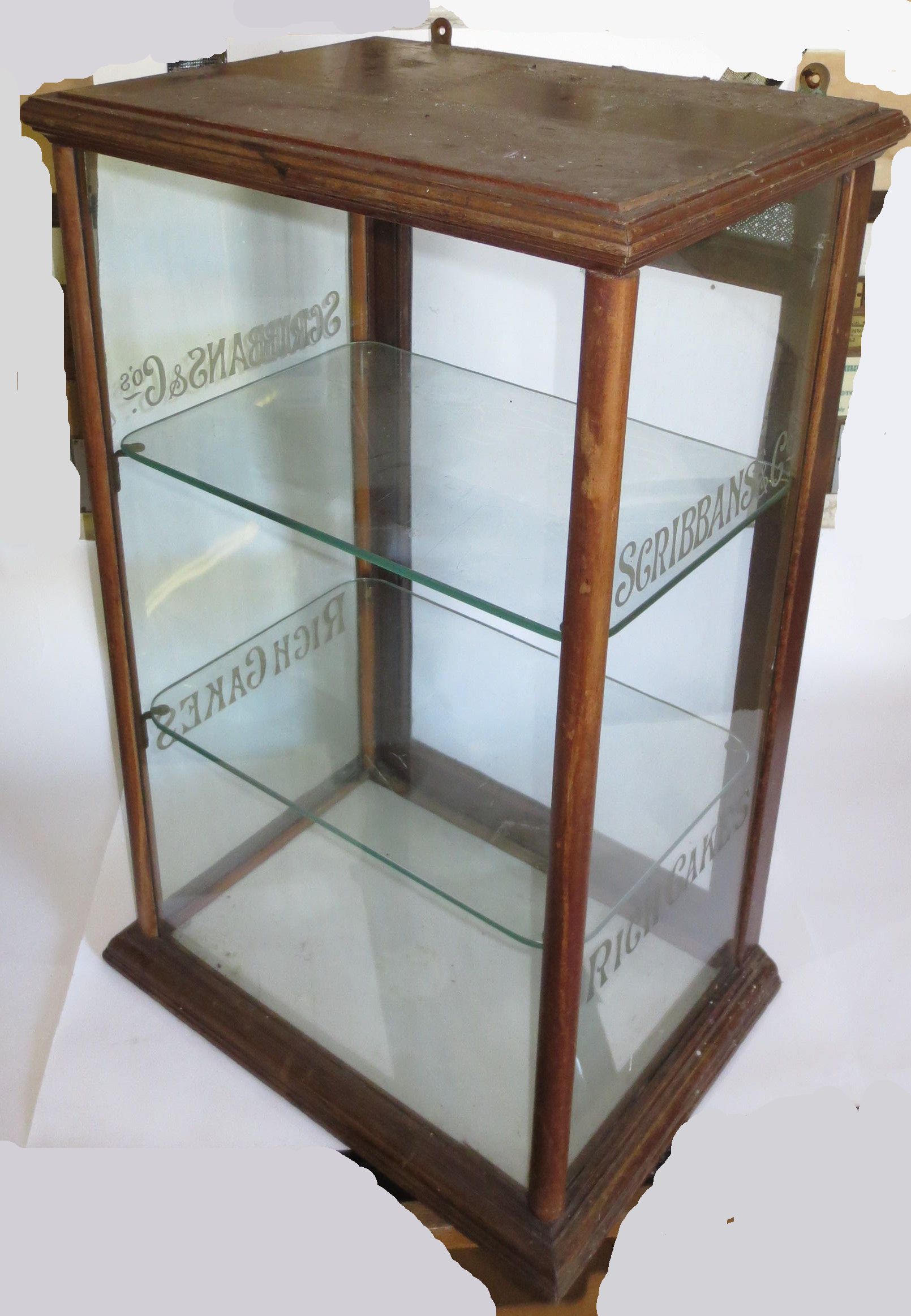 Bonhams Cars : A Scribbans & Co Rich Cakes shop counter display cabinet,