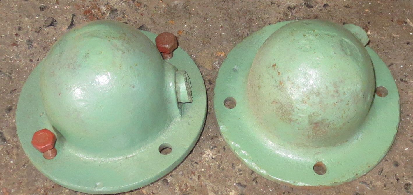 Bonhams Cars : A pair of believed Leyland hub caps,