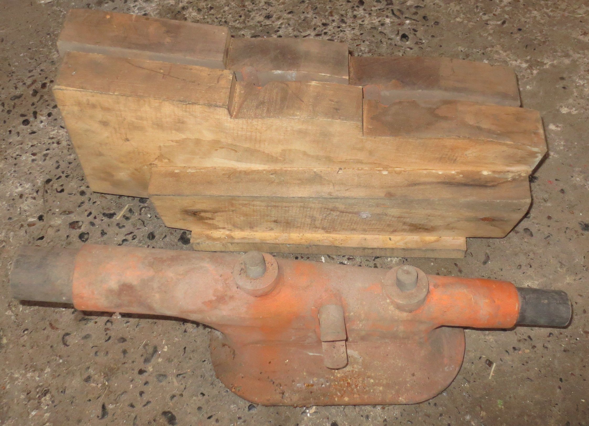 Bonhams Cars : A wooden casting pattern for a Tilling Stevens top water ...