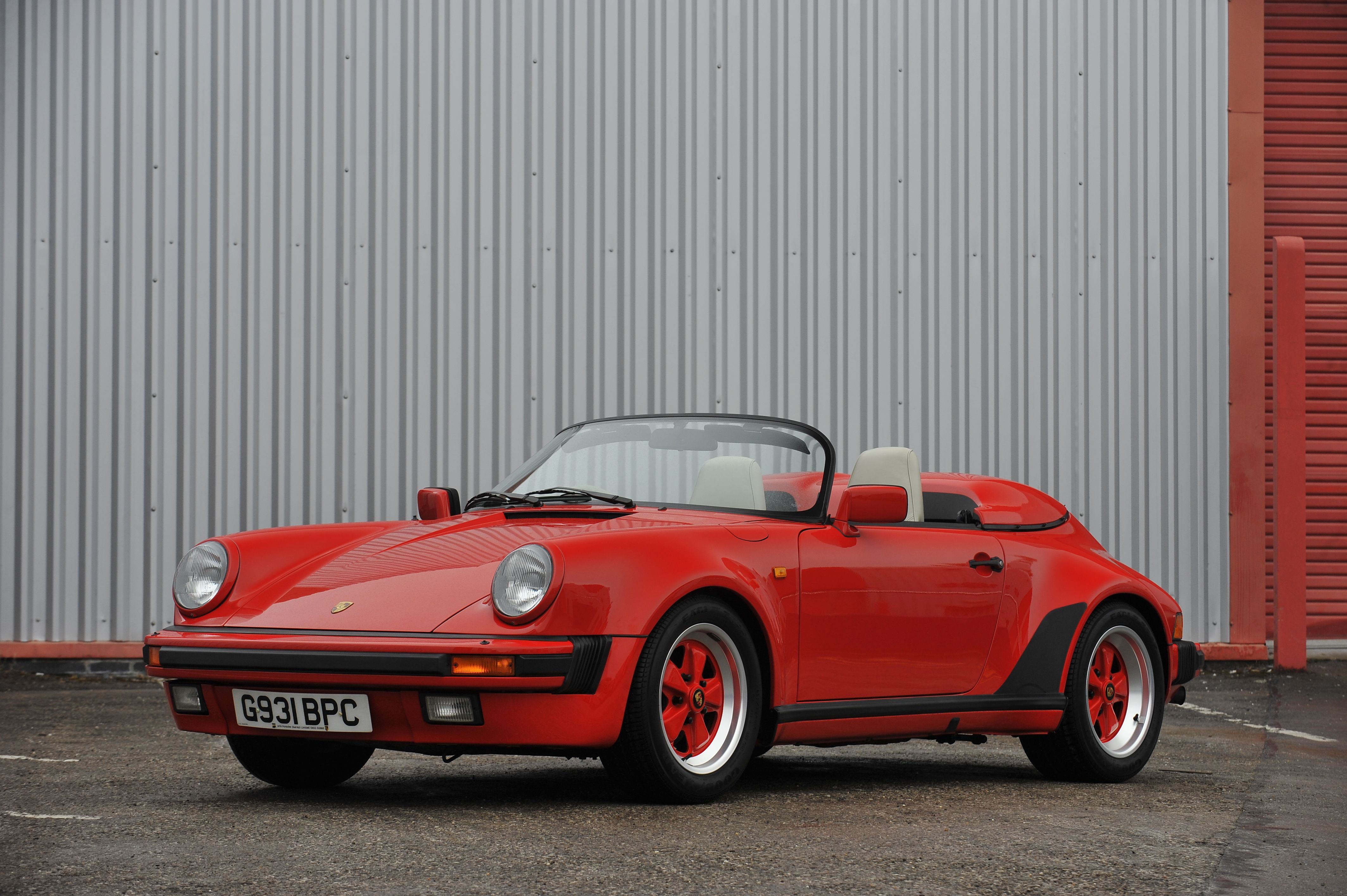 Bonhams Cars : 1,156 miles from new,1989 Porsche 911 'Wide Body ...
