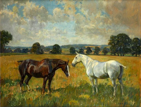 Bonhams : Peter Biegel (British, 1913-1987) A grey, Patrick, and a dark ...