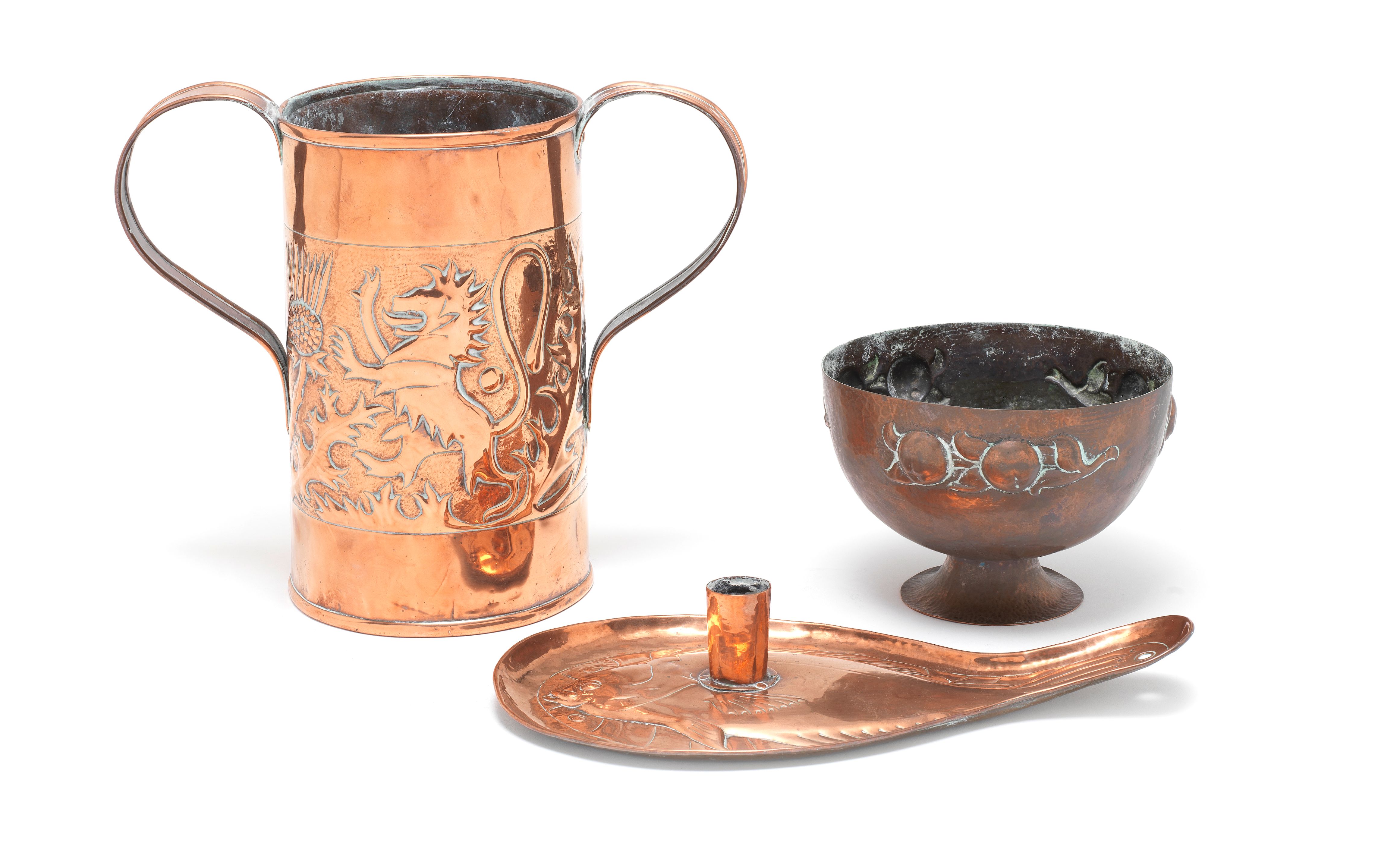 Bonhams : British Three Copper Pieces, early 20th century