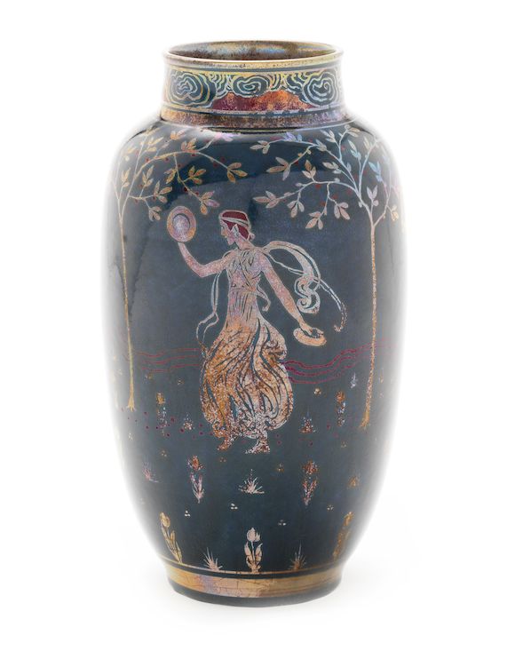 Bonhams : Gordon M Forsyth for Pilkington Royal Lancastrian A Lustre ...