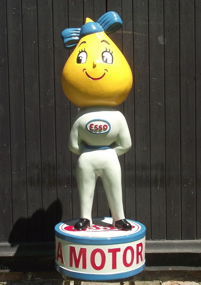 Bonhams Cars : A hand-painted Miss Drip standing forecourt figure,