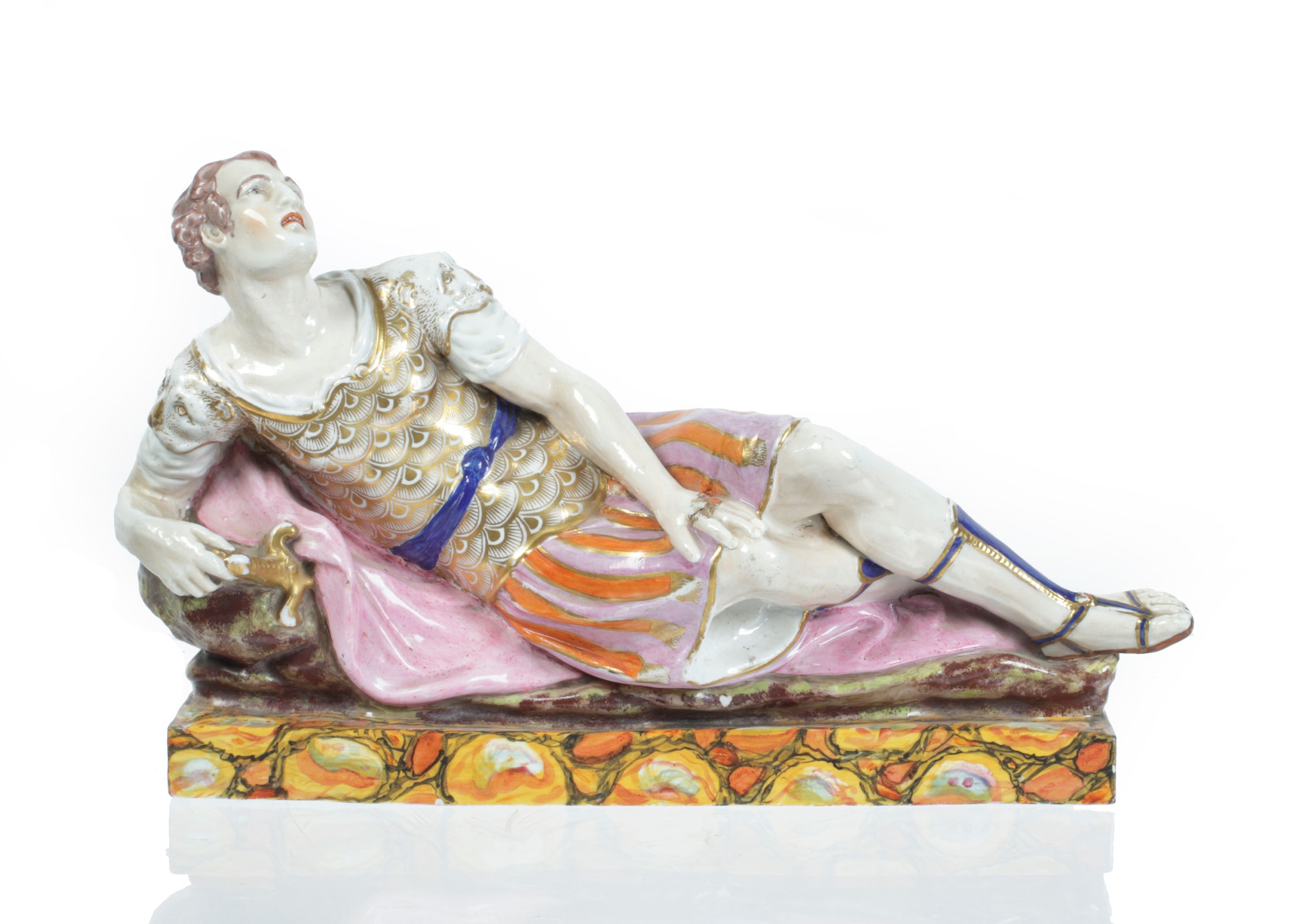 Bonhams : A Staffordshire pearlware figure of David Garrick as Mark ...