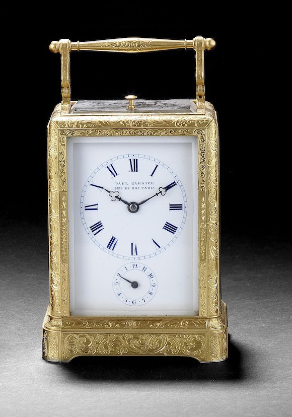 Bonhams : A second quarter of the 19th century French engraved gilt ...