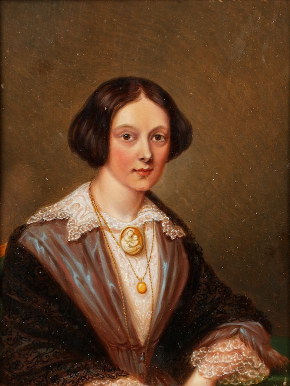 Bonhams : Follower of James Leakey (British, 1773-1865) A portrait ...
