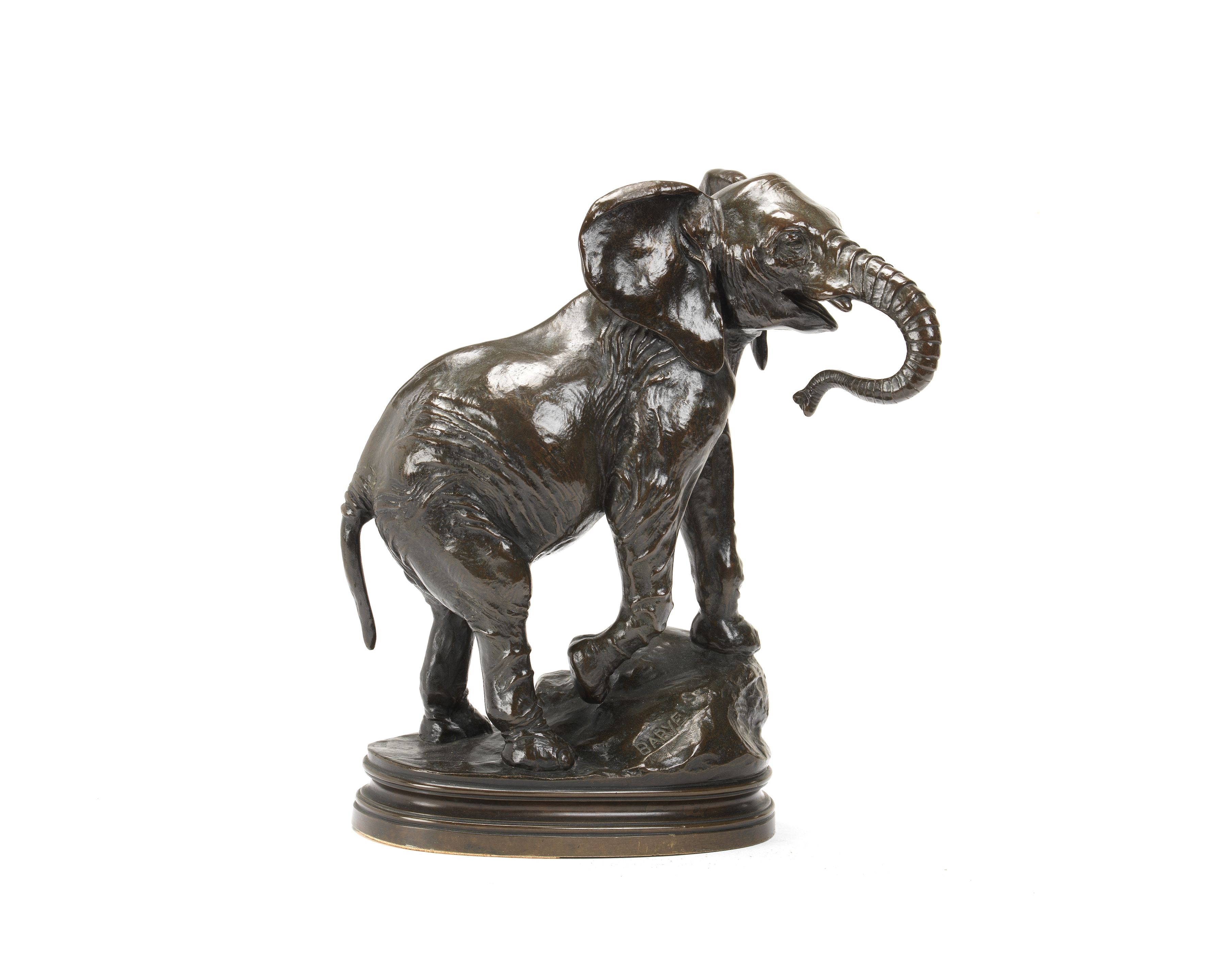 Bonhams : Antoine-Louis Barye (French, 1796-1875)Elephant