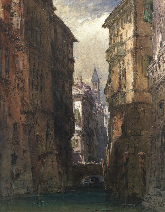 Bonhams : William Callow, RWS (British, 1812-1908) Winter sunlight in ...