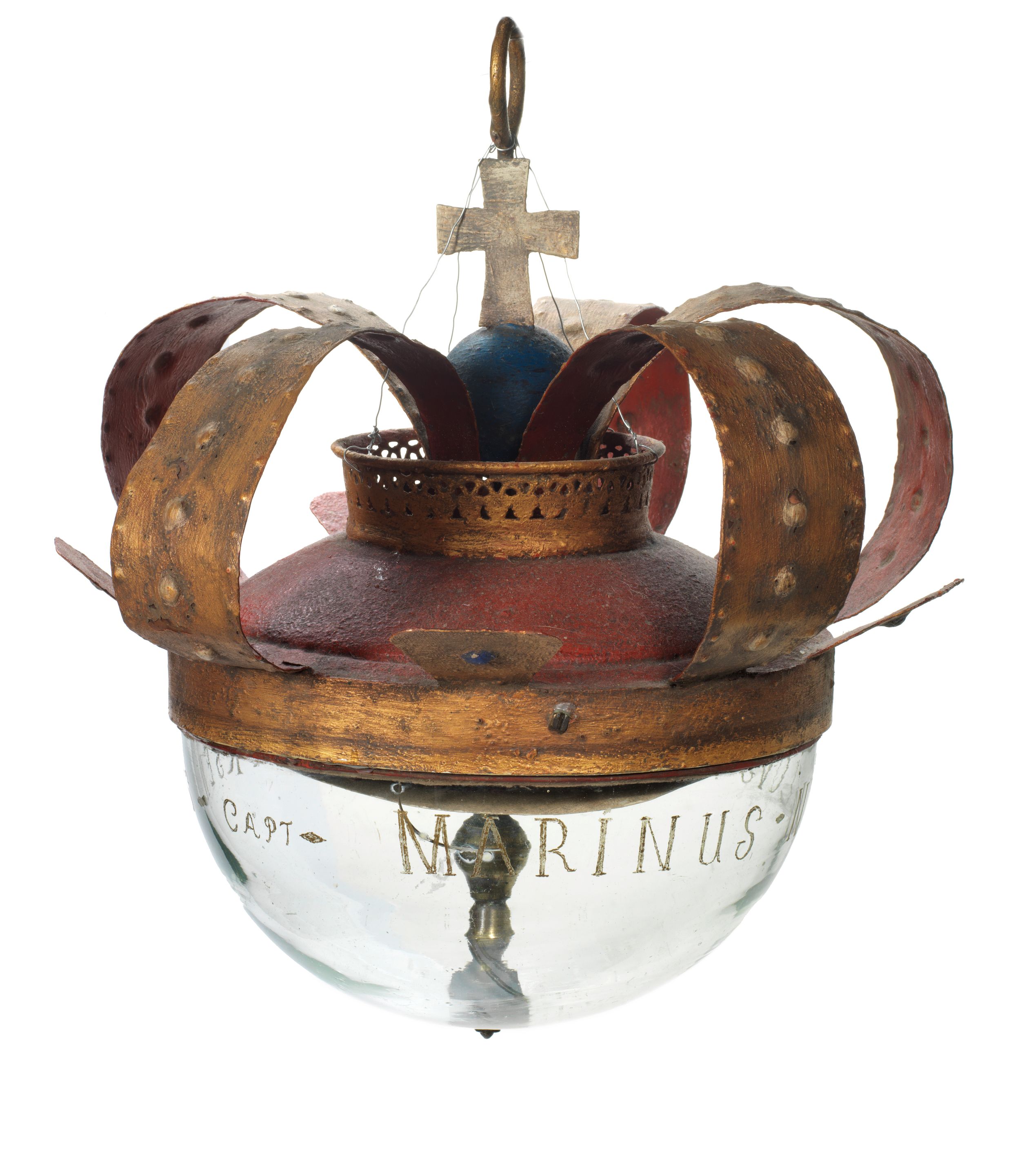 Bonhams : A large Danish ship's telltale compass 7ins.(18cm)diam.