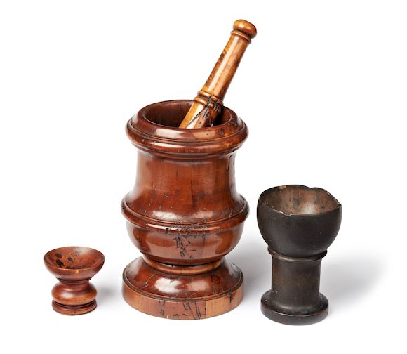 Bonhams : A small collection of treen