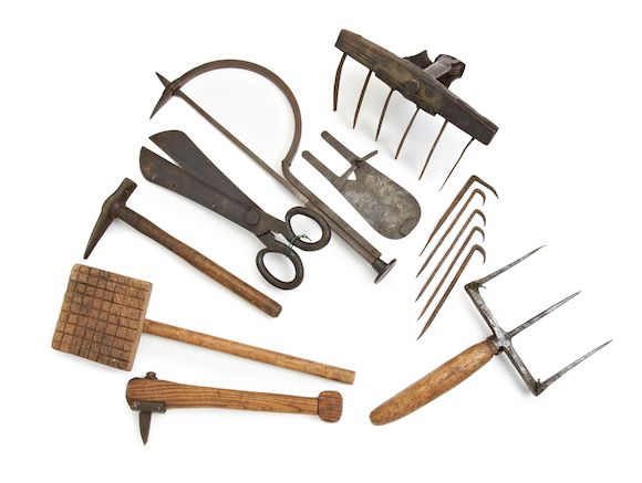 Bonhams : A collection of 19th and early 20th century tools, some for ...