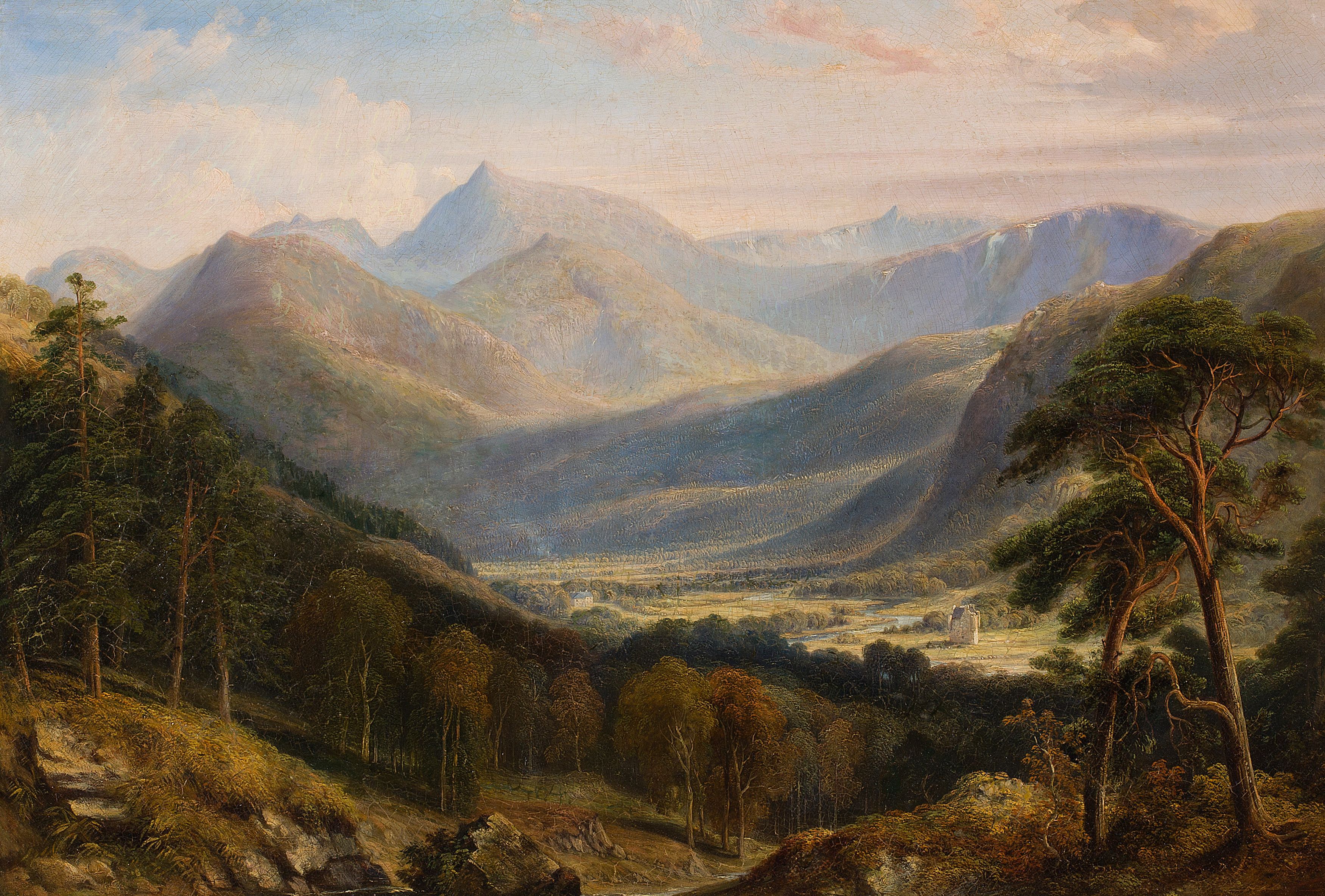 Bonhams : James Giles RSA (British, 1801-1870) Braemar Castle and ...