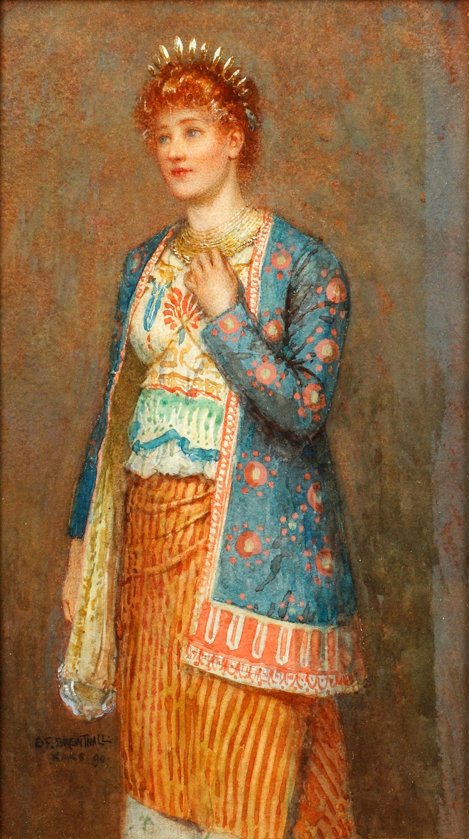 Bonhams : Edward Frederick Brewtnall, RWS, RBA (British, 1846-1902) A ...