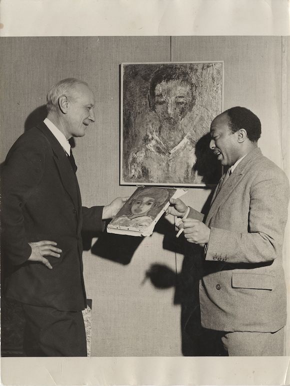 Bonhams : Gerard Sekoto (South African, 1913-1993) The Blue Boy