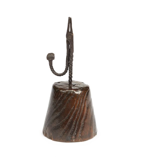 Bonhams : A late 18th/early 19th century wrought iron and ash table ...