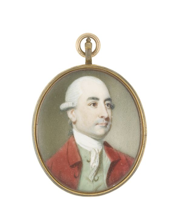 Bonhams : Richard Crosse (British, 1742-1810) A Gentleman identified as ...