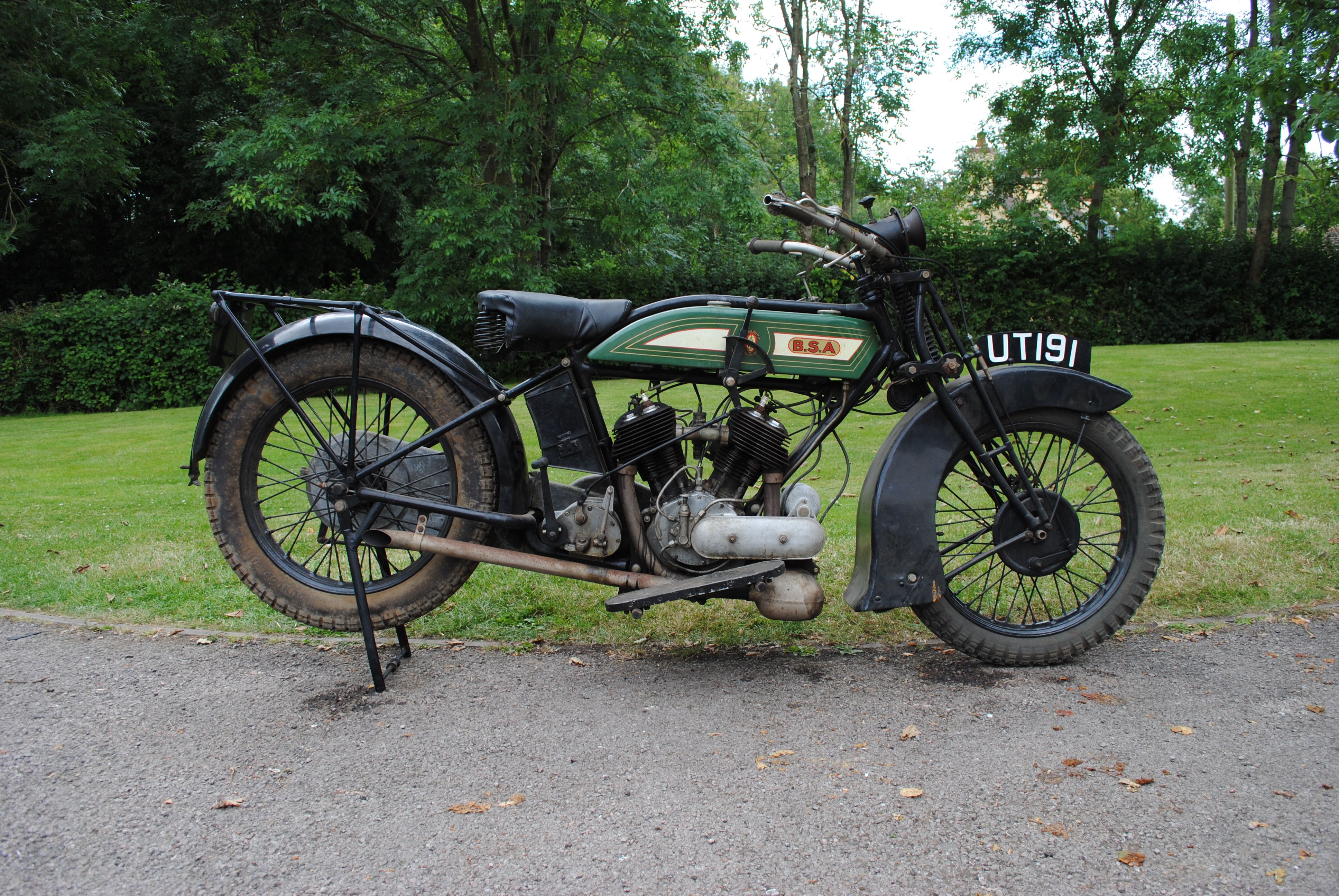 Bonhams Cars : Property of a deceased's estate,1927 BSA 986cc Model G27 De Luxe Frame no. N5527 ...