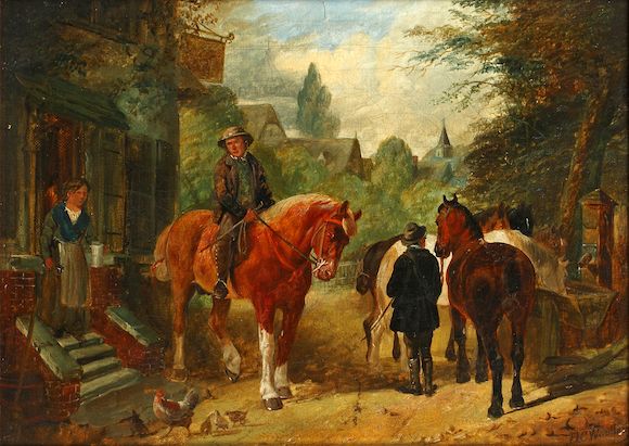 Bonhams : Henry Charles Woollett (British, born circa 1826-1893 ...
