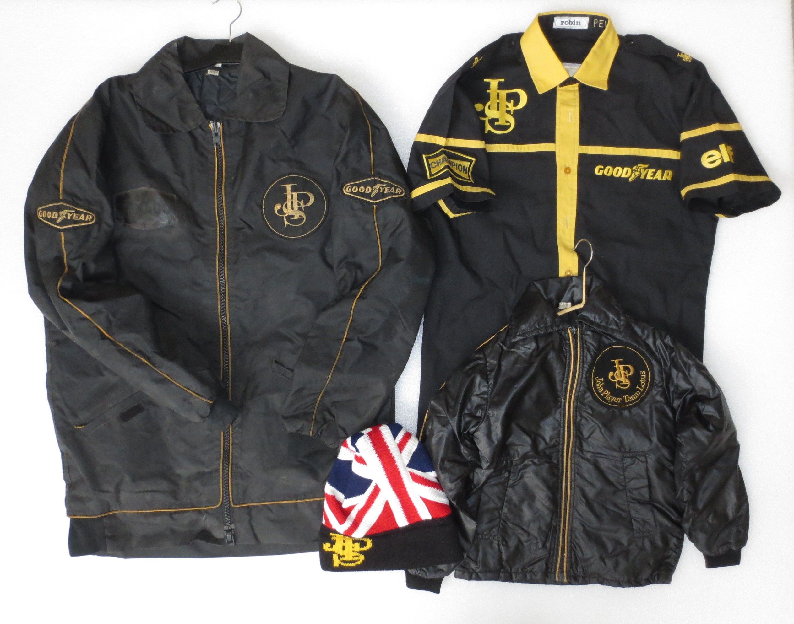 Bonhams Cars : Peter Warr's 1973 John Player Team Lotus jacket,