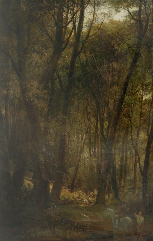 Bonhams : Richard Redgrave (British, 1804-1888) 'The Wood Reeve's Orders'