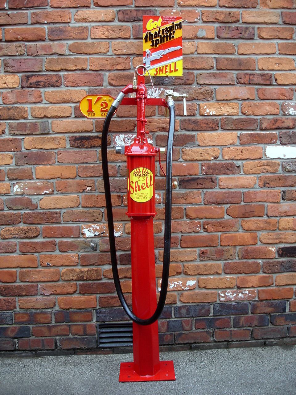 Bonhams Cars : An unusual small hand-operated one gallon petrol pump by ...