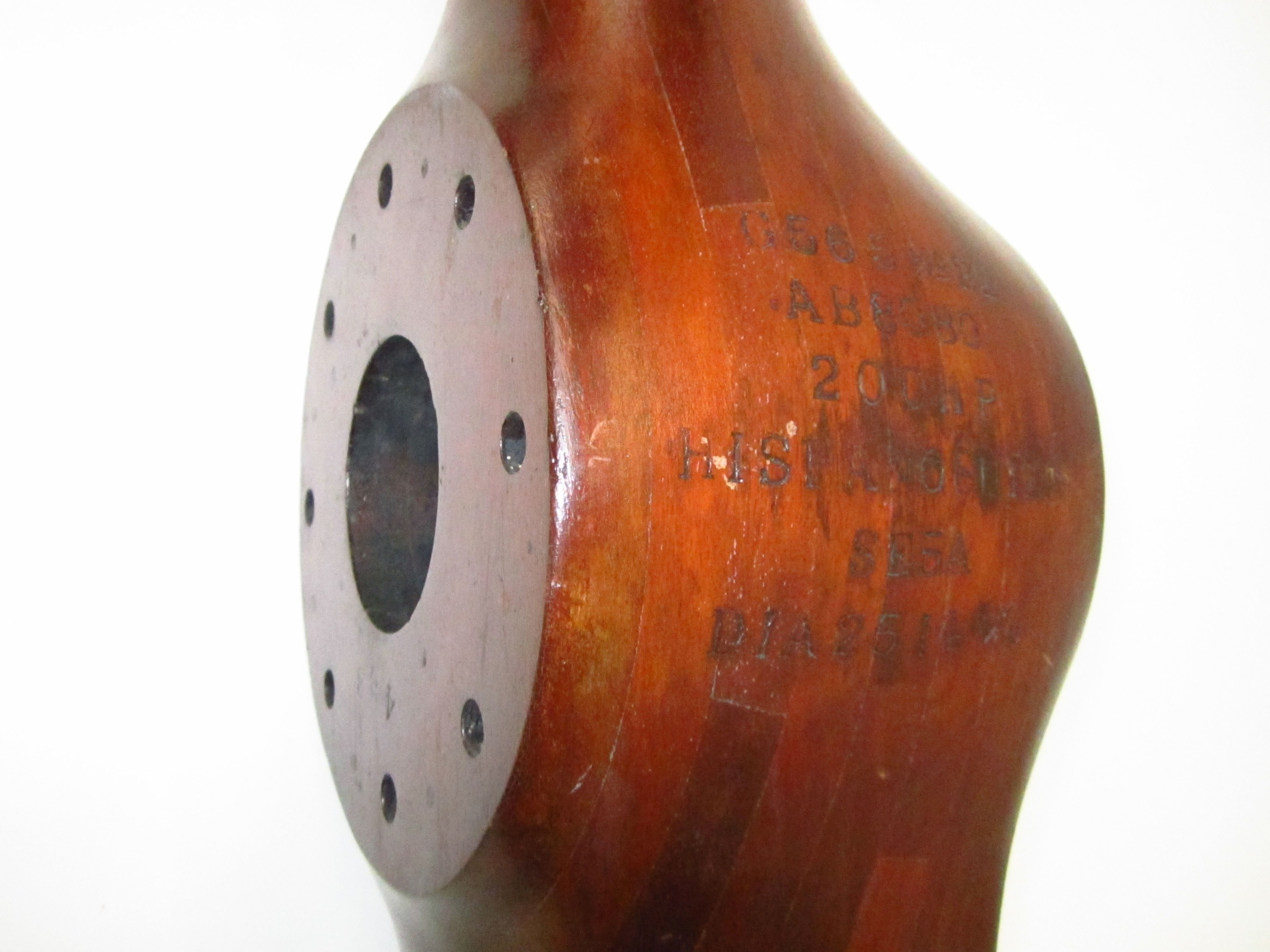 Bonhams Cars : A twin bladed wooden propeller from a Royal Aircraft ...