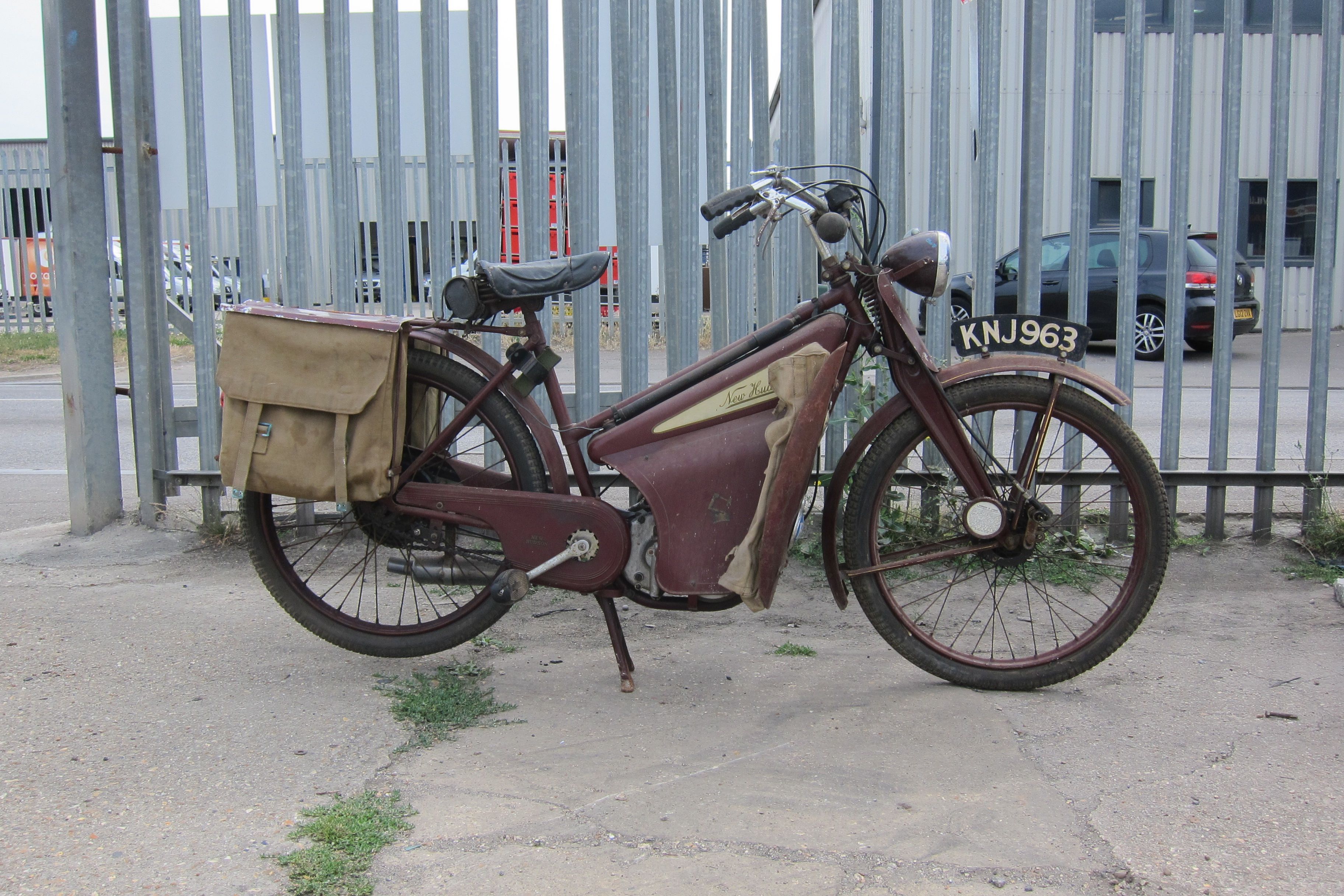 Bonhams Cars : Property of a deceased's estate,c.1955 New Hudson 98cc ...